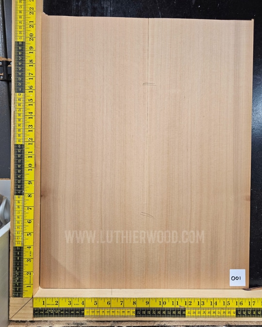 Western Red Cedar Acoustic Soundboard 001 | Luthierwood & Artisan Supplies