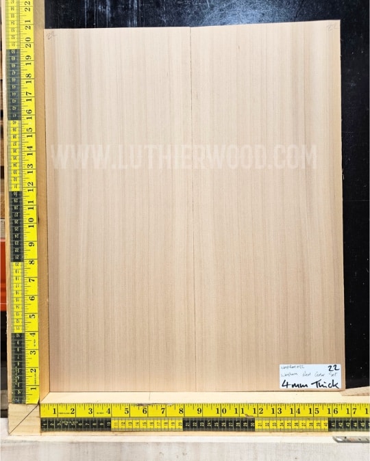 Western Red Cedar Acoustic Soundboard 022 | Luthierwood & Artisan Supplies