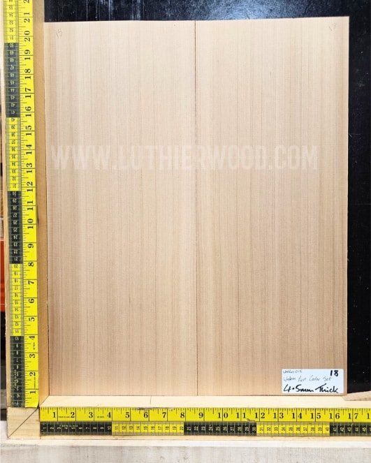 Western Red Cedar Acoustic Soundboard 018 | Luthierwood & Artisan Supplies
