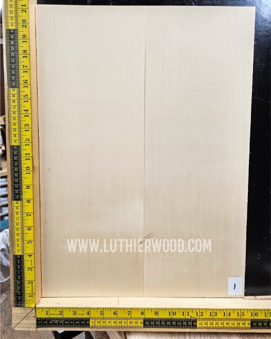 Alaskan Yellow Cedar Soundboard 001 | Luthierwood & Artisan Supplies