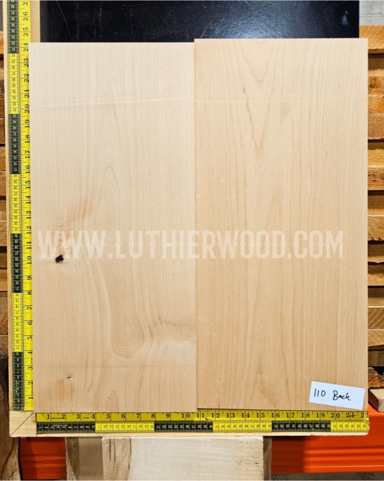 American Red Alder Body 110 EXPLORER SIZED SET | Luthierwood & Artisan ...