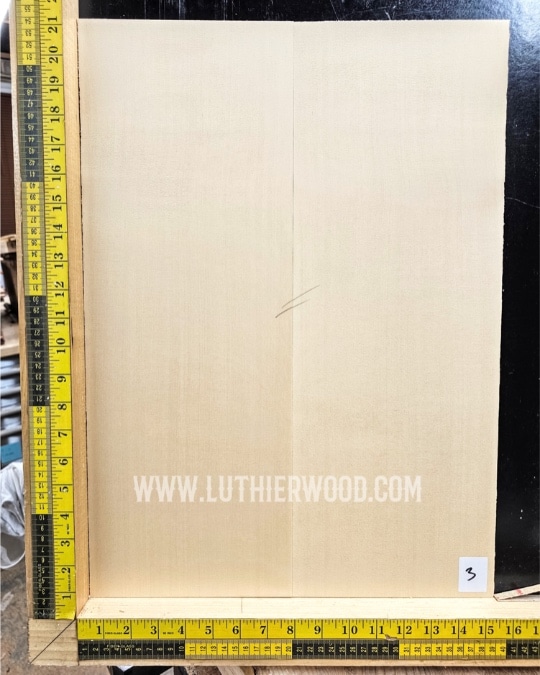 Alaskan Yellow Cedar Soundboard 003 | Luthierwood & Artisan Supplies