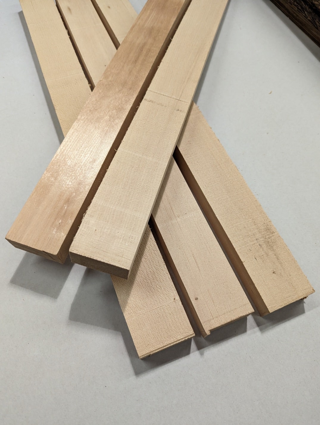 Sitka Spruce Bracing Wood Block for Acoustic Bracings - 1 Piece ...