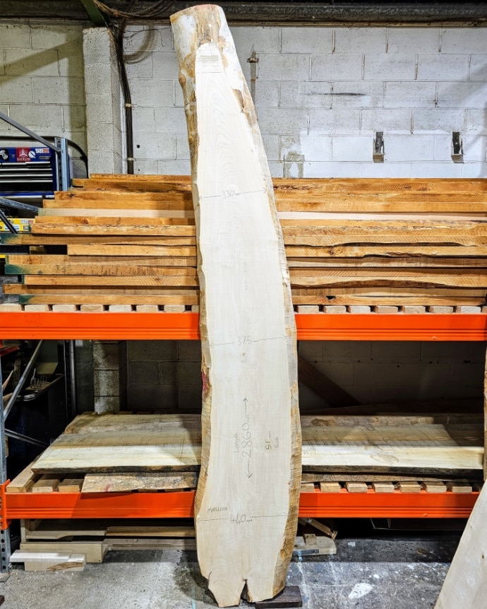 Live Edge Flame Maple Slab 028 | Luthierwood & Artisan Supplies