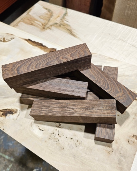 Wenge Pen Turning Spindle Blank | Luthierwood & Artisan Supplies